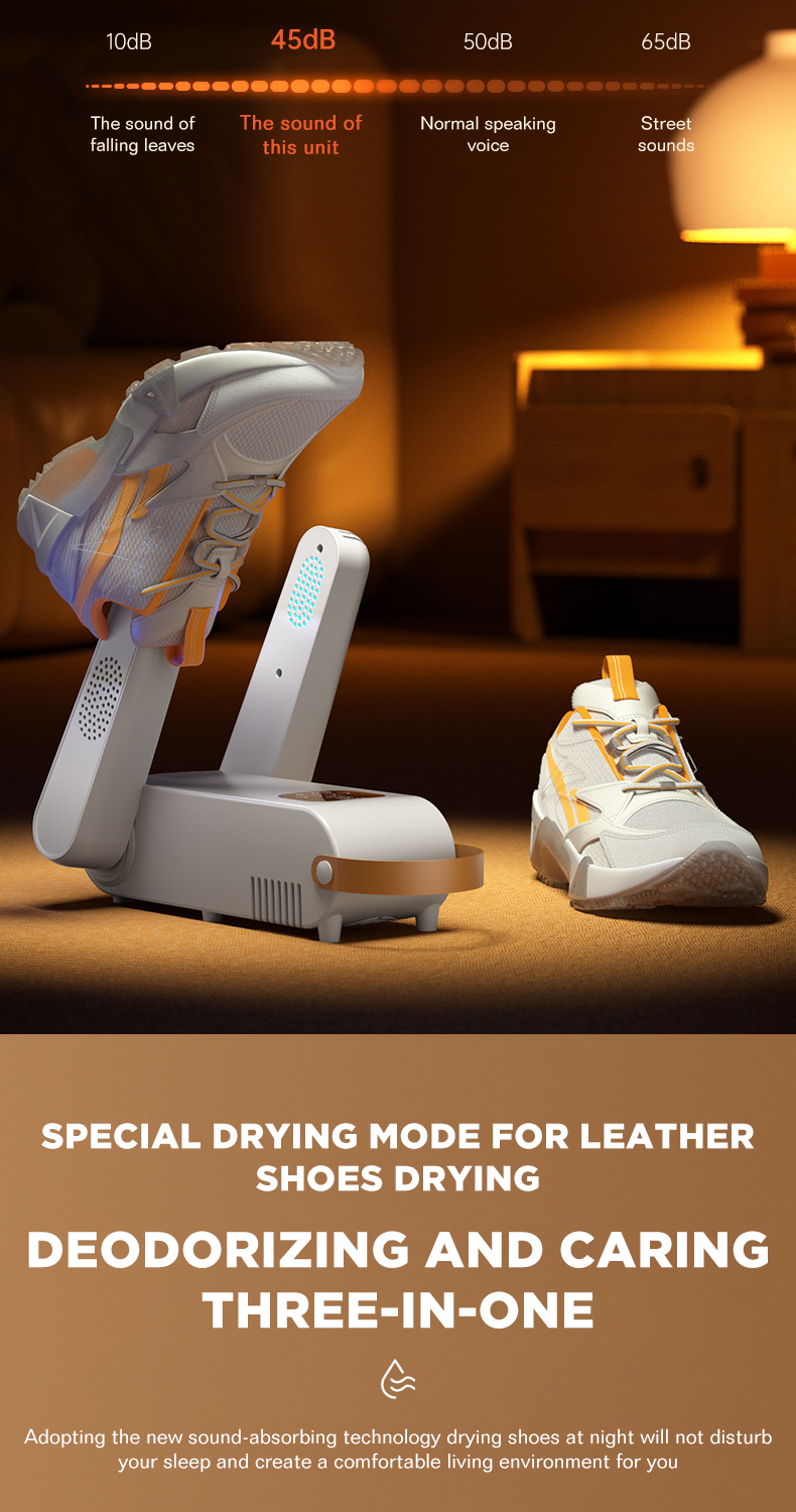Dreepor Household Folding Shoe Dryer Sterilization and Deodorization ...