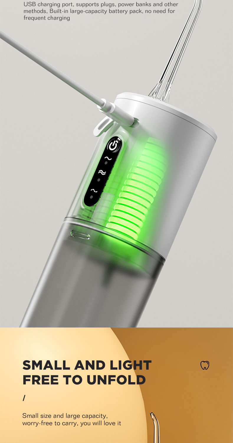 Oral Care Water Flosser 3 Modes Water Flosser water jet 280ML Oral ...