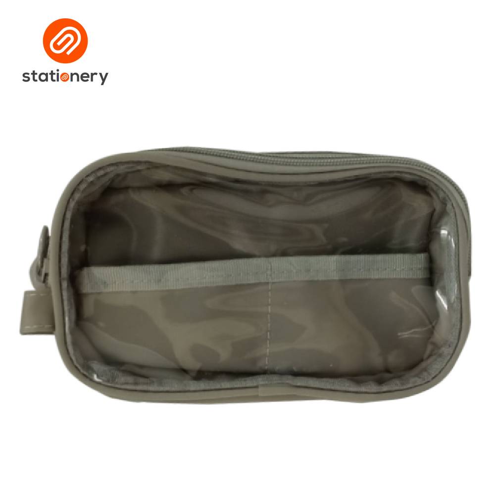 Explore Double Zipper PVC Pouch - 19x6x12cm | Shopee Philippines