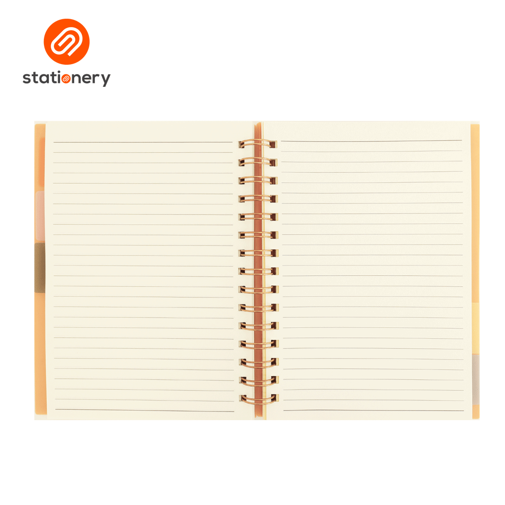 Basic 5 Subject Notebook PP with Pouch - Pastel Color | Shopee Philippines