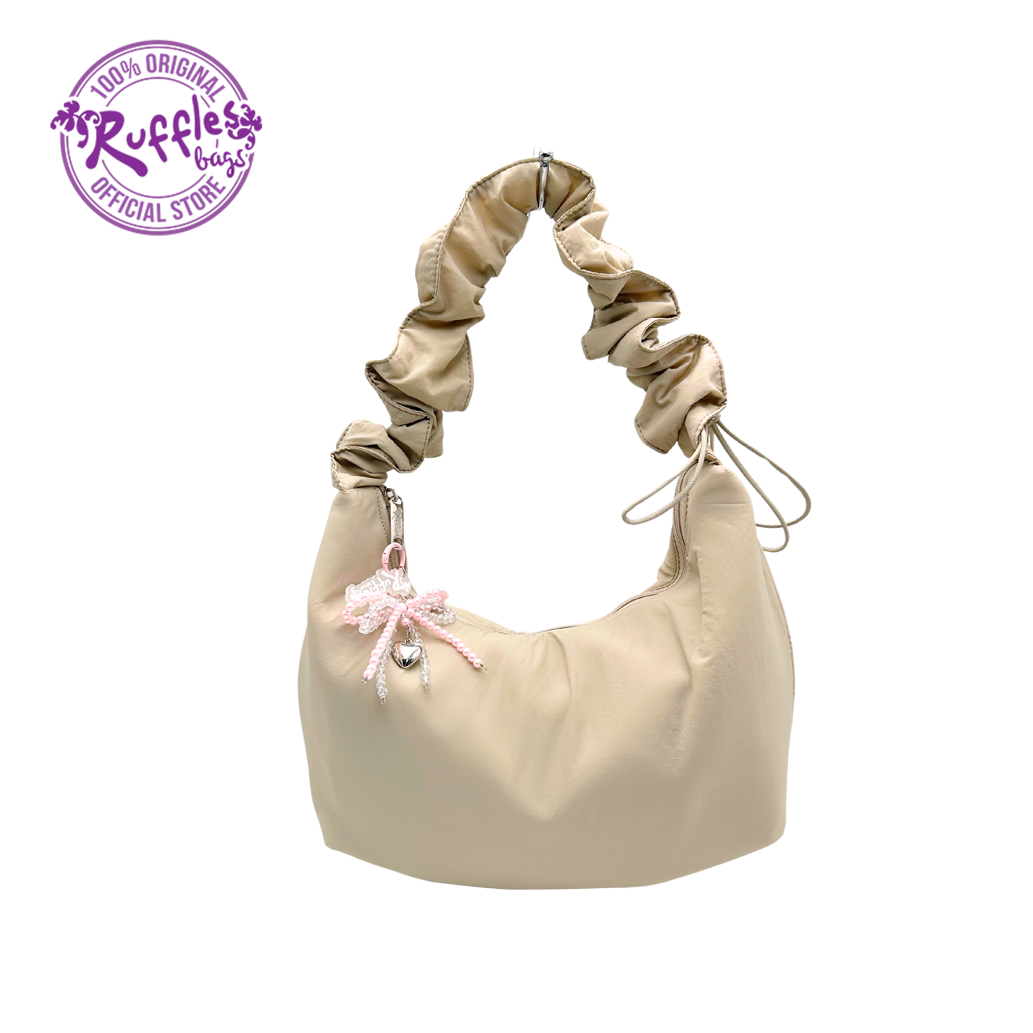 Ruffles Bags Louise 2-Way Crossbody Bag/Shoulder Bag (Black, Beige ...