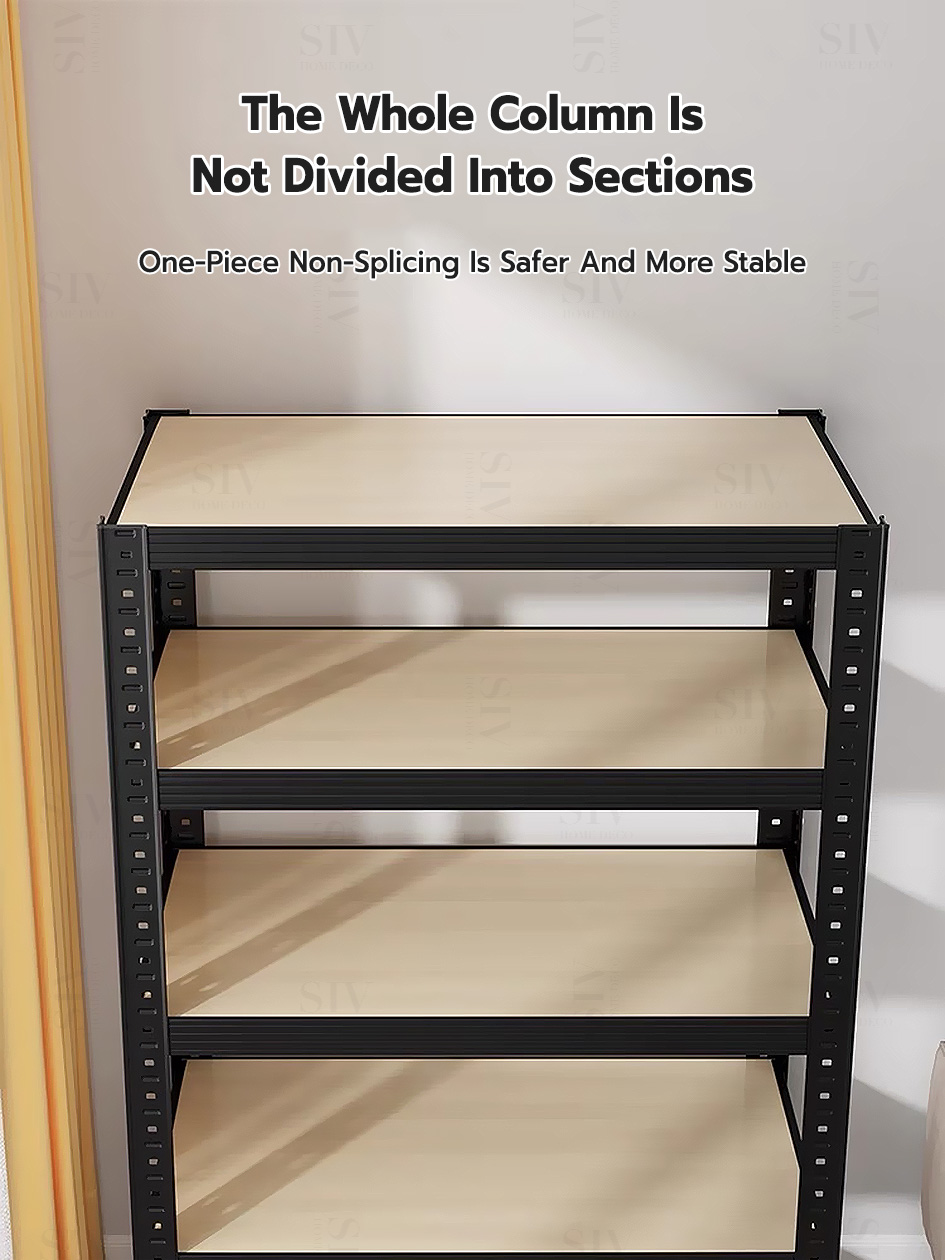 SIV Boltless Metal Rack Adjustable Stainless Rack Organizer Heavy Duty ...