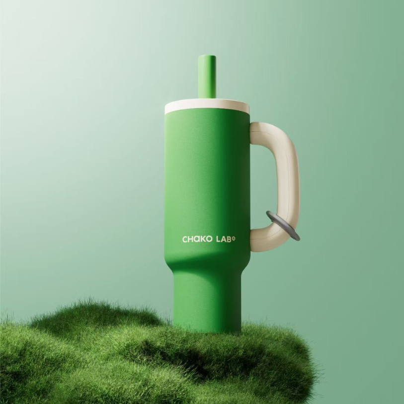 CHAKO LAB CERAMIC BAWANG 1050ml INSULATED SPILL PROOF TUMBLER WITH ...