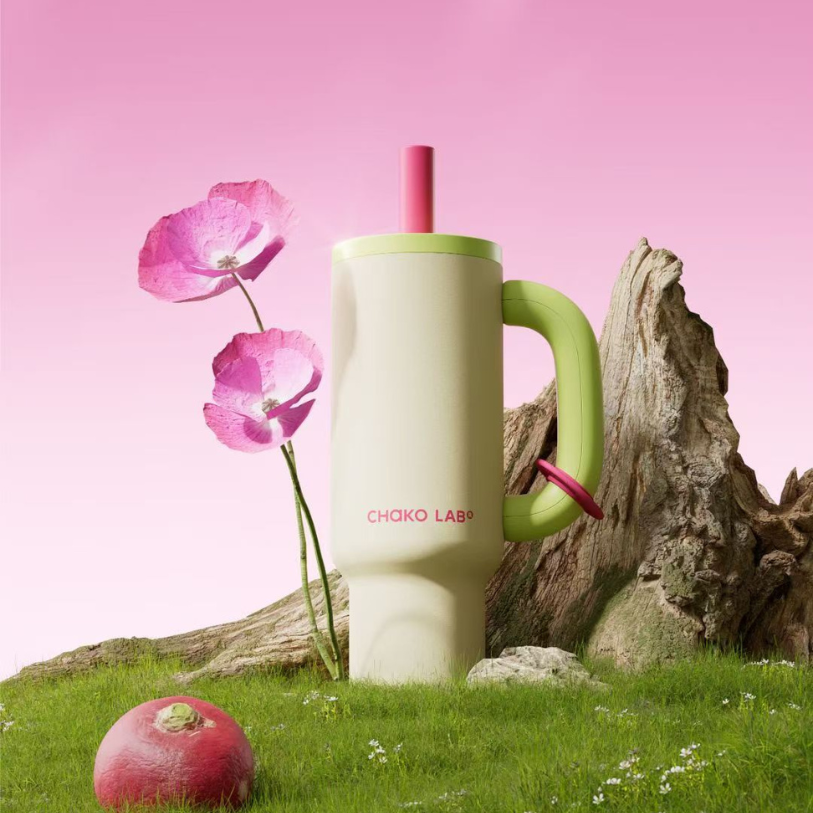 CHAKO LAB CERAMIC BAWANG 1050ml INSULATED SPILL PROOF TUMBLER WITH ...