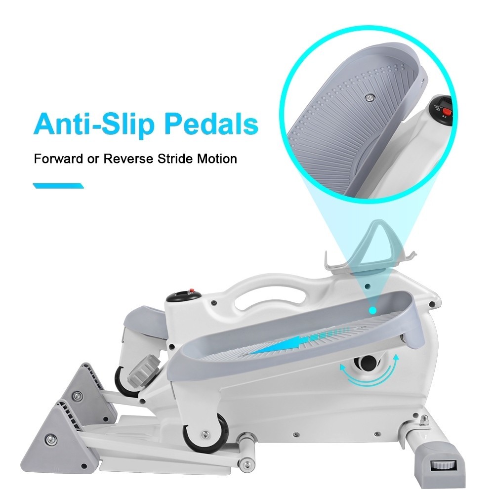 Mini Elliptical Stepper Machine Exercise Bike With Tension Knob ...