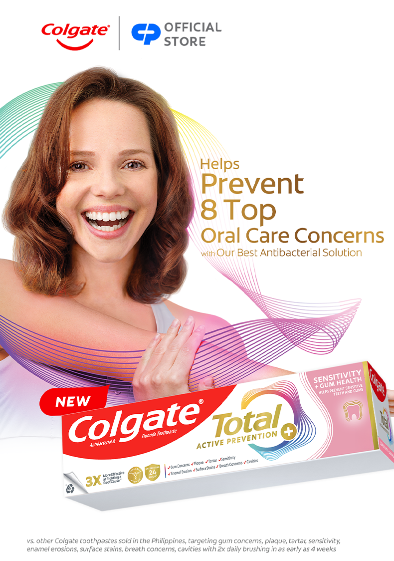 NEW Colgate Total Sensitivity + Gum Health Antibacterial Toothpaste ...