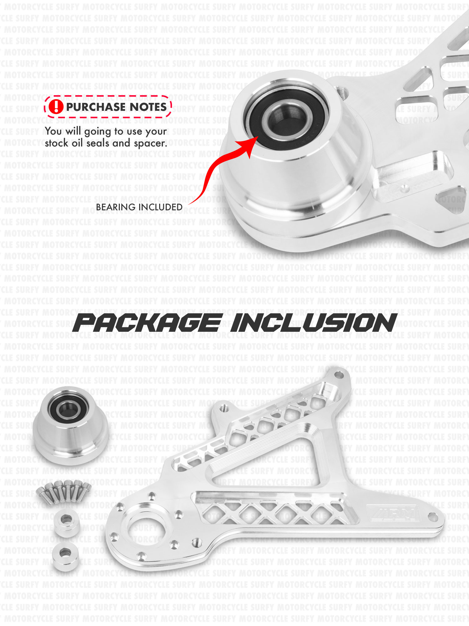 ARM Premium Swing Arm CNC 2-Color Aluminum Design For Click 125/150 v2 ...