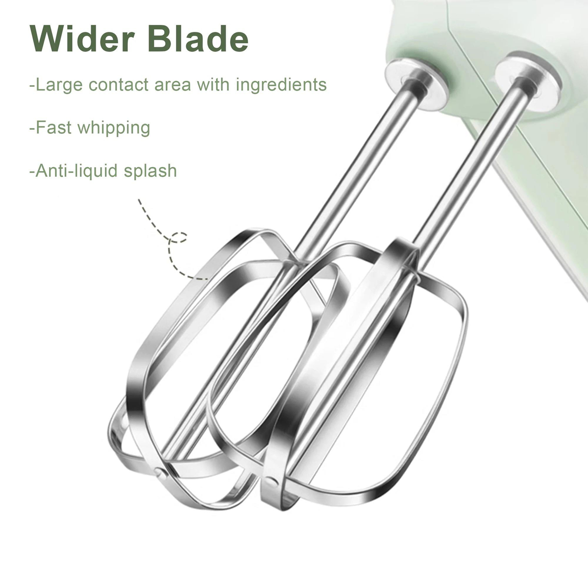 Sonifer Electric Hand Mixer Portable 5 Speed with push eject ...
