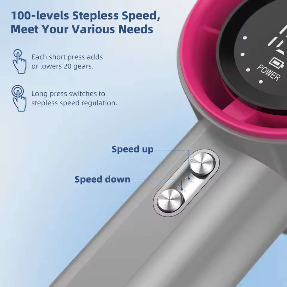 S001 / G2-9 High Speed Turbo Fan 4000mAh Rechargeable Handheld Turbo ...