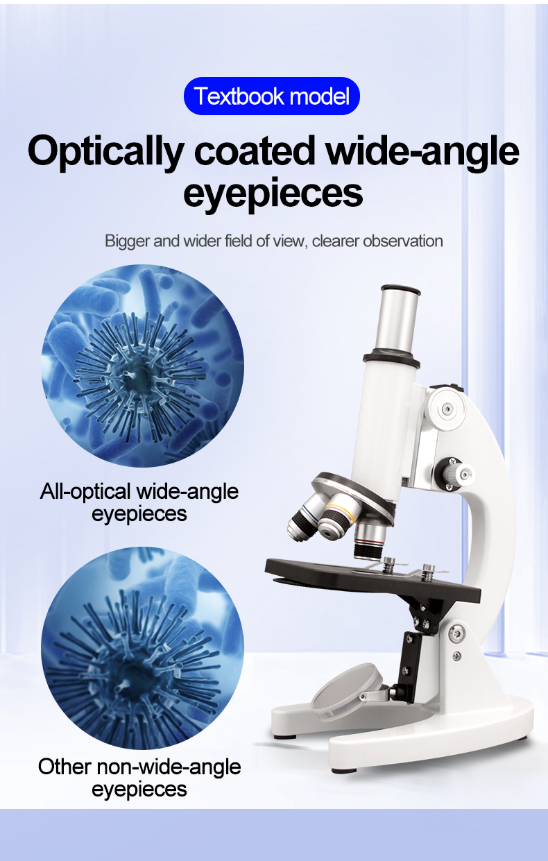 Microscope 40X-3200X with High-Definition Imaging All-metal body for ...