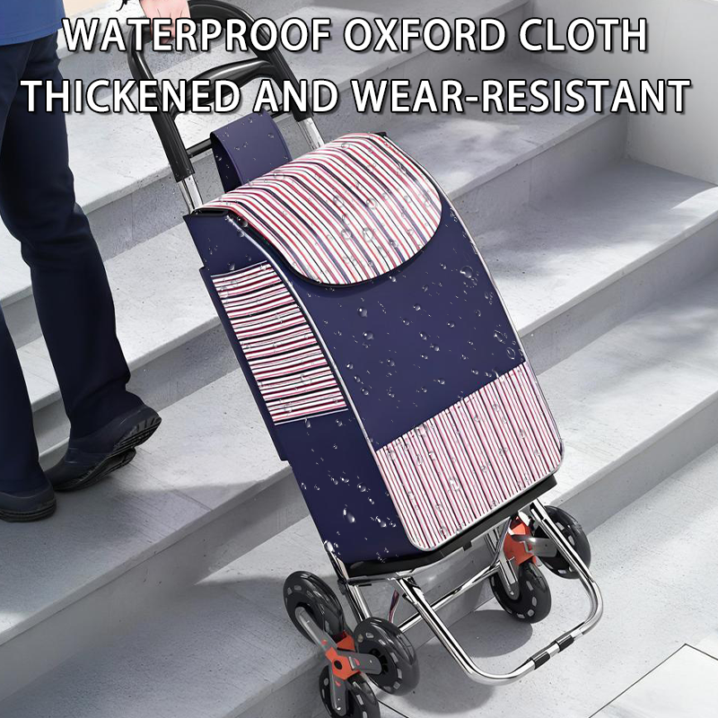 Shopping cart with bag portable folding multi-purpose shopping products ...