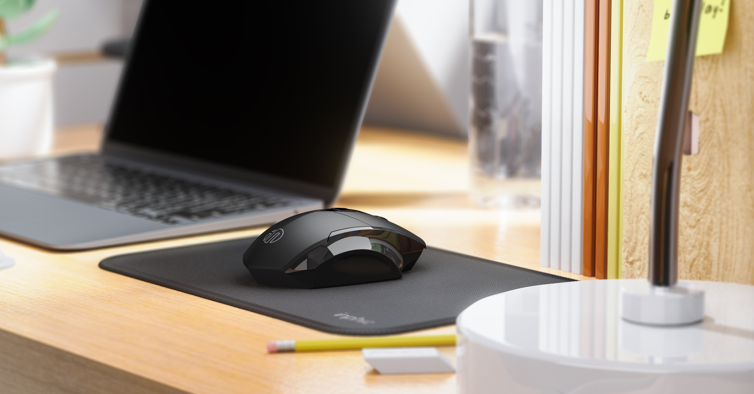 Inphic A1 Bluetooth Wireless Mouse Rechargeable Ergonomic Silent Mouse ...