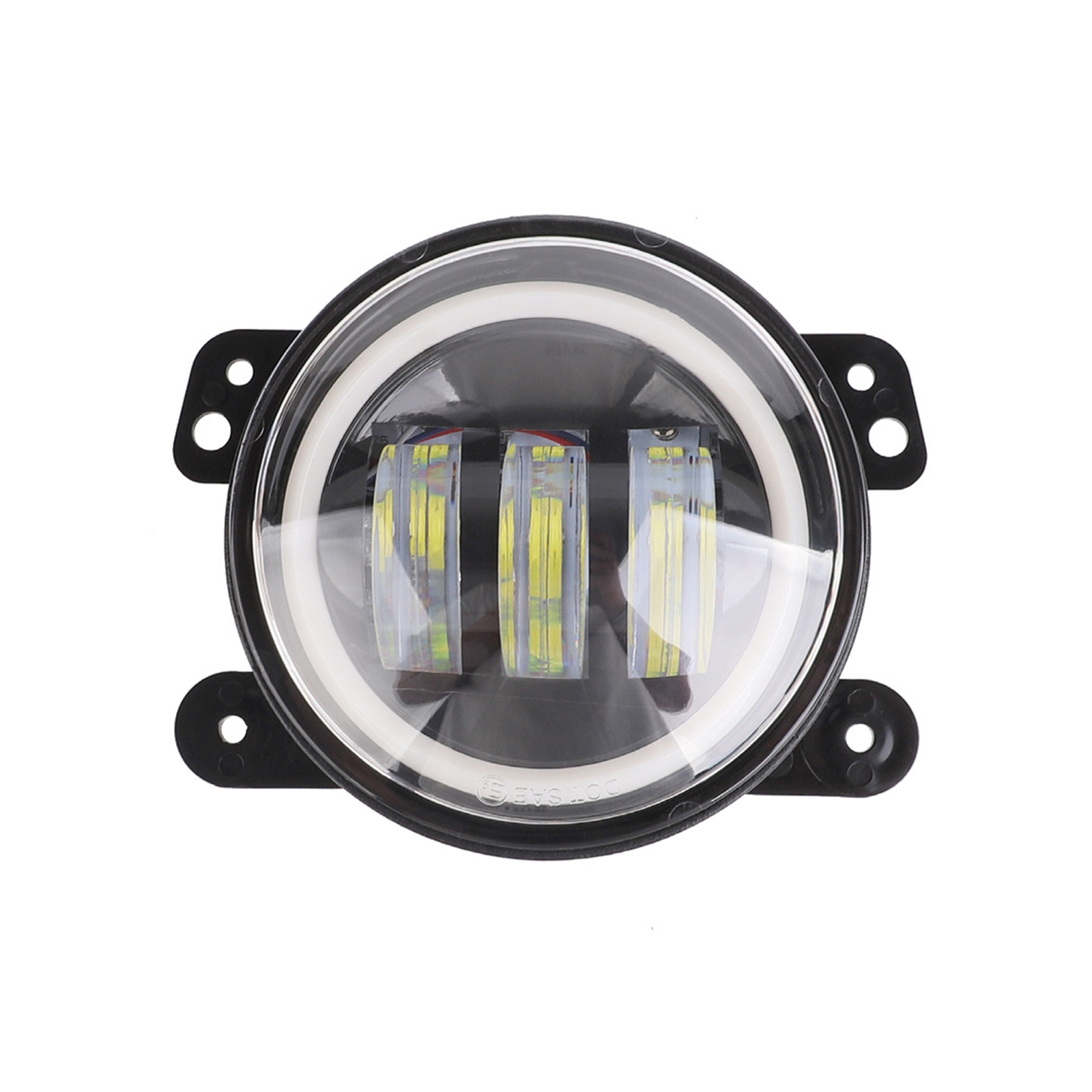 4 Inch LED Fog Lights For Car Motorcycle 60W Amber Yellow CREE Led ...