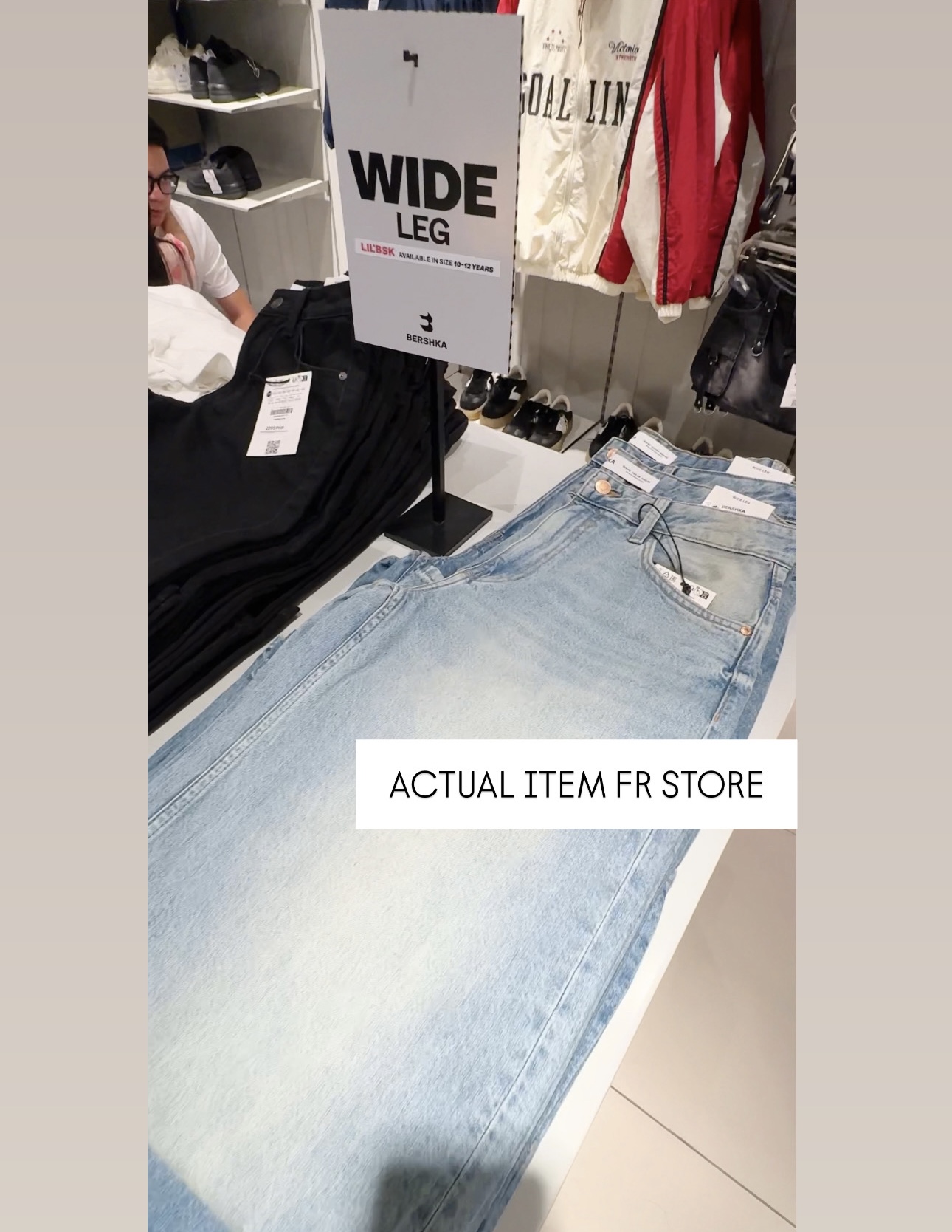 Neutrals MNL Clothing - (w/ FREEBIE) Auth WIDE LEG DENIM PANTS (B ĖRS ...