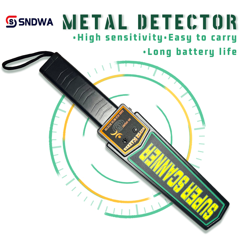 {cod}Portable metal detector, high sensitivity and safety super scanner ...