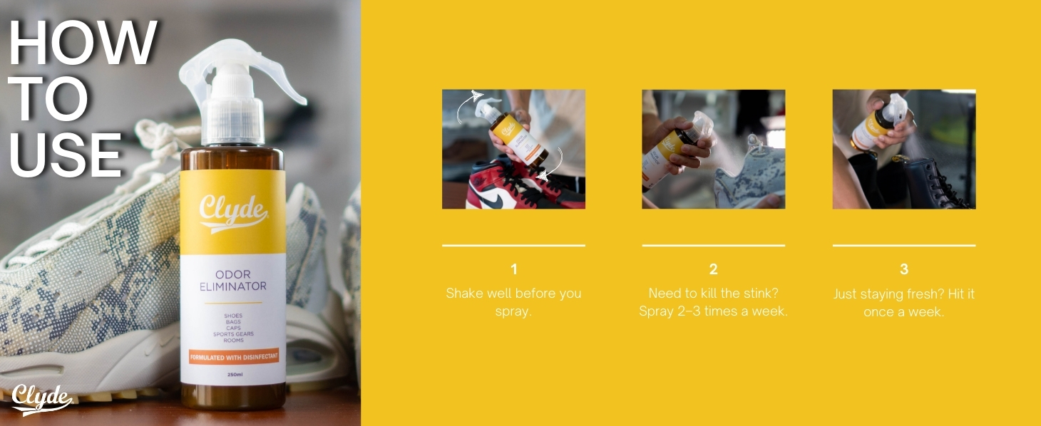 Clyde Odor Eliminator Spray with Disinfectant | Shopee Philippines