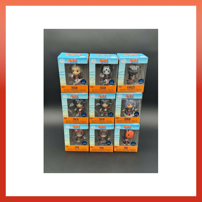 Funko Minis Animation Naruto Shippuden (Akatsuki) [Five Below Exclusive ...