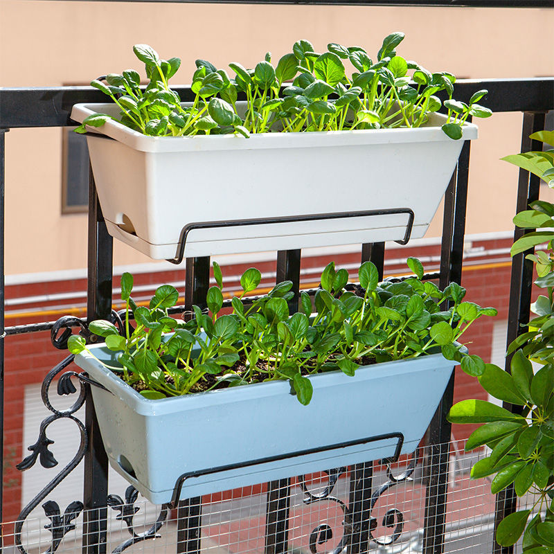 Rectangular Planting Boxes Planting Flower Pots Rectangular Layers ...