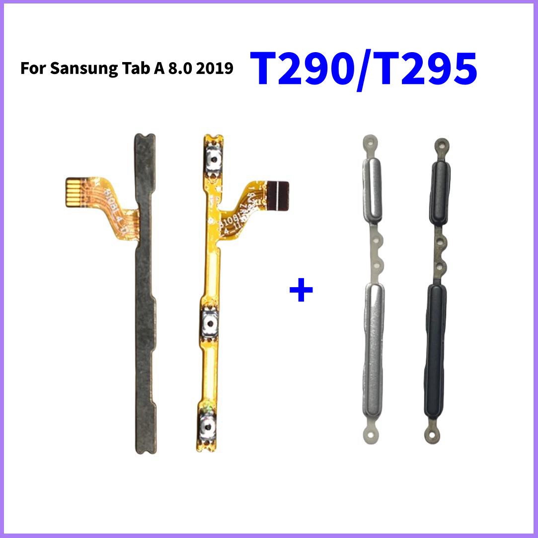 Power Volume Button Flex For Samsung Tab A 8.0 2019 T295 T290 On Off ...