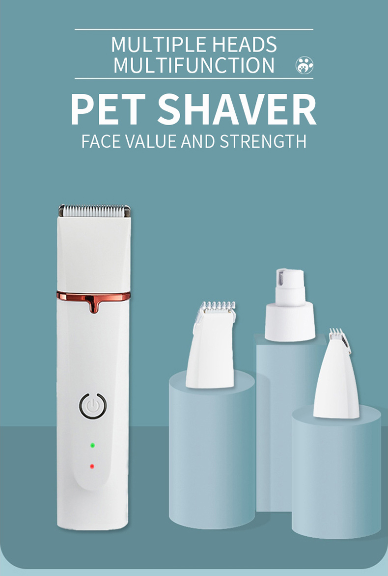 Pet Dog Cat Professional Rechargeable Shaving Razor for Dogs Grooming ...