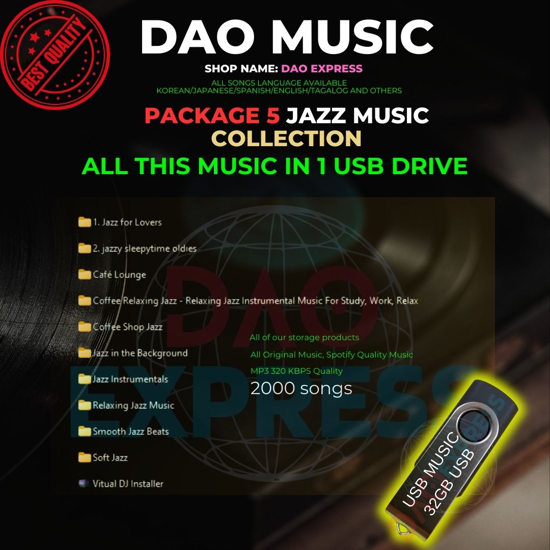 USB FLASHDRIVE May laman ng mga kanta Original 320 kbps Music Song ...