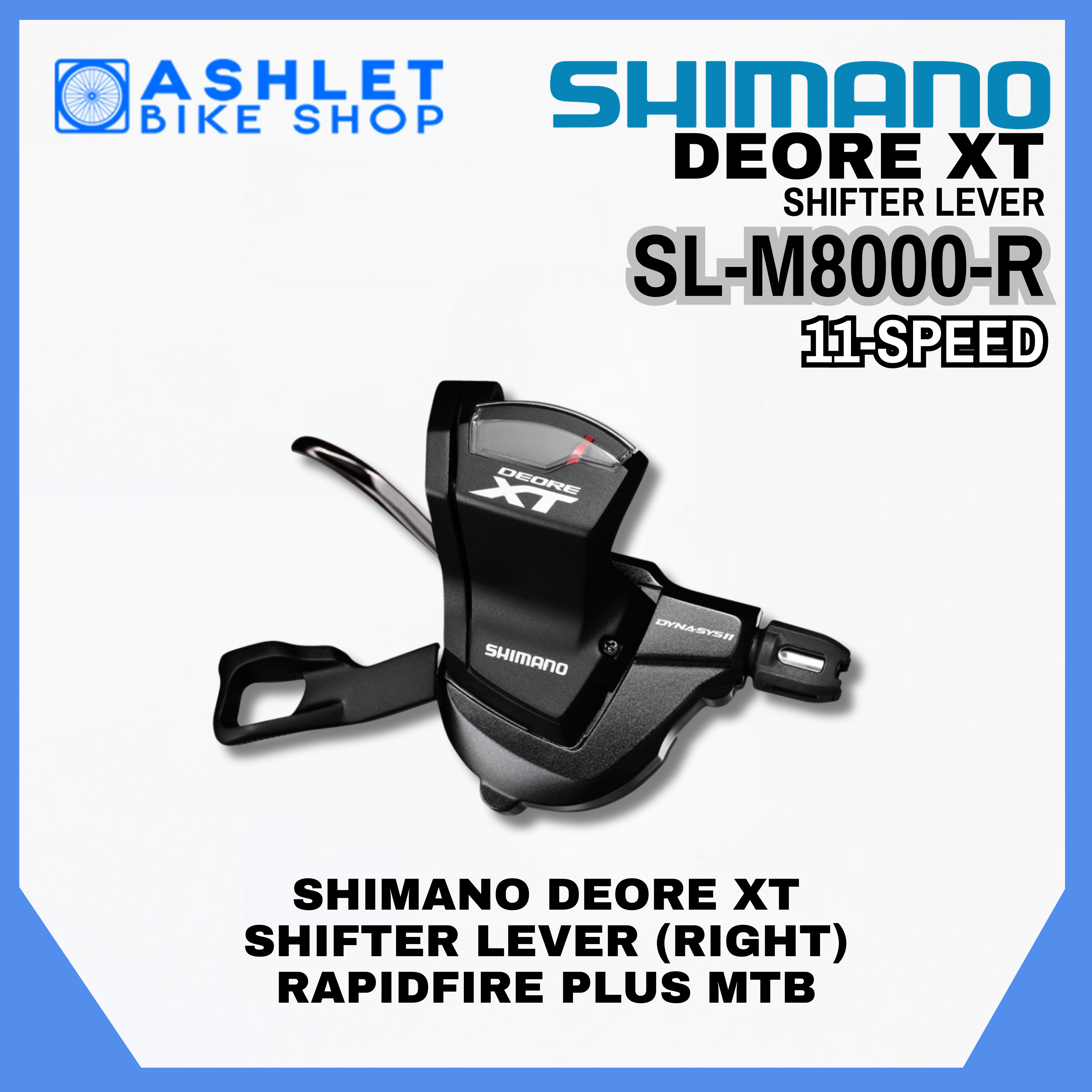 ORIGINAL SHIMANO DEORE XT SL-M8000-R 11-Speed Shifter Lever (Right ...