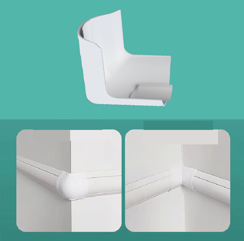Cable Tray1M PVC wall wire sleeve cable concealer cable hidden finisher ...