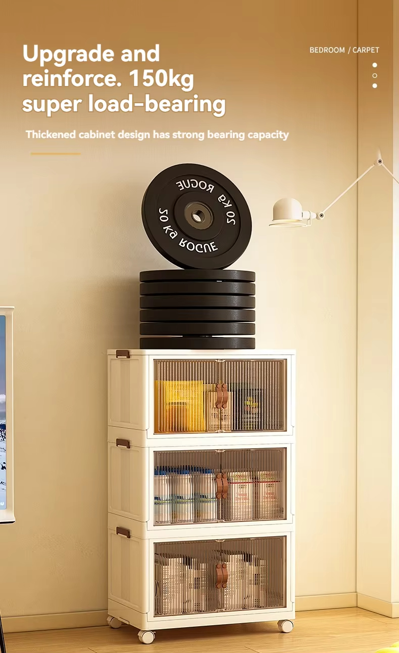 Foldable 6 Layer 45/50/70CM Cabinet for Clothes Organizer Storage ...