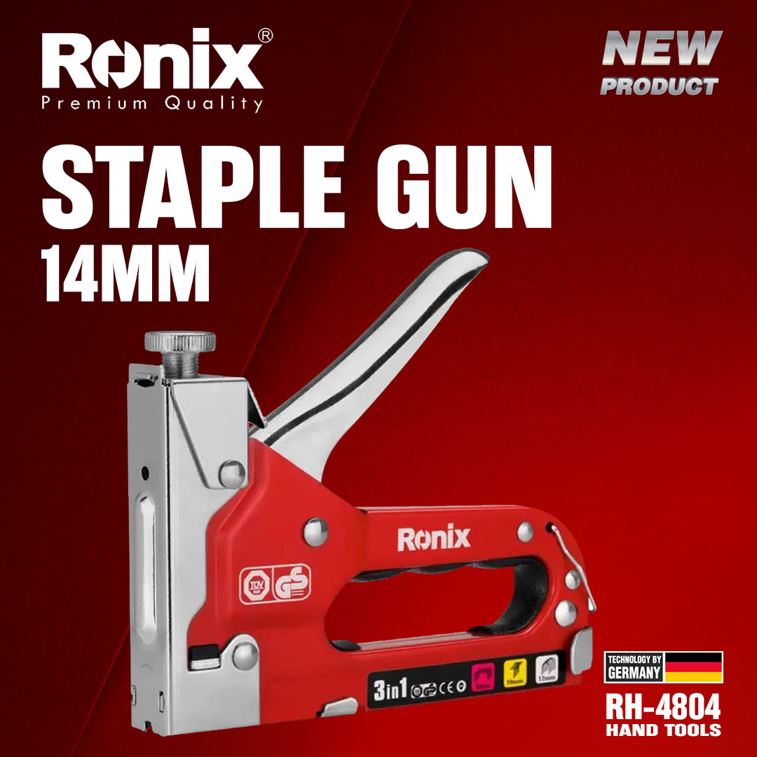 Ronix Tools RH-4804 RH-4805 Heavy-Duty Staple Gun (4-14mm) | German ...