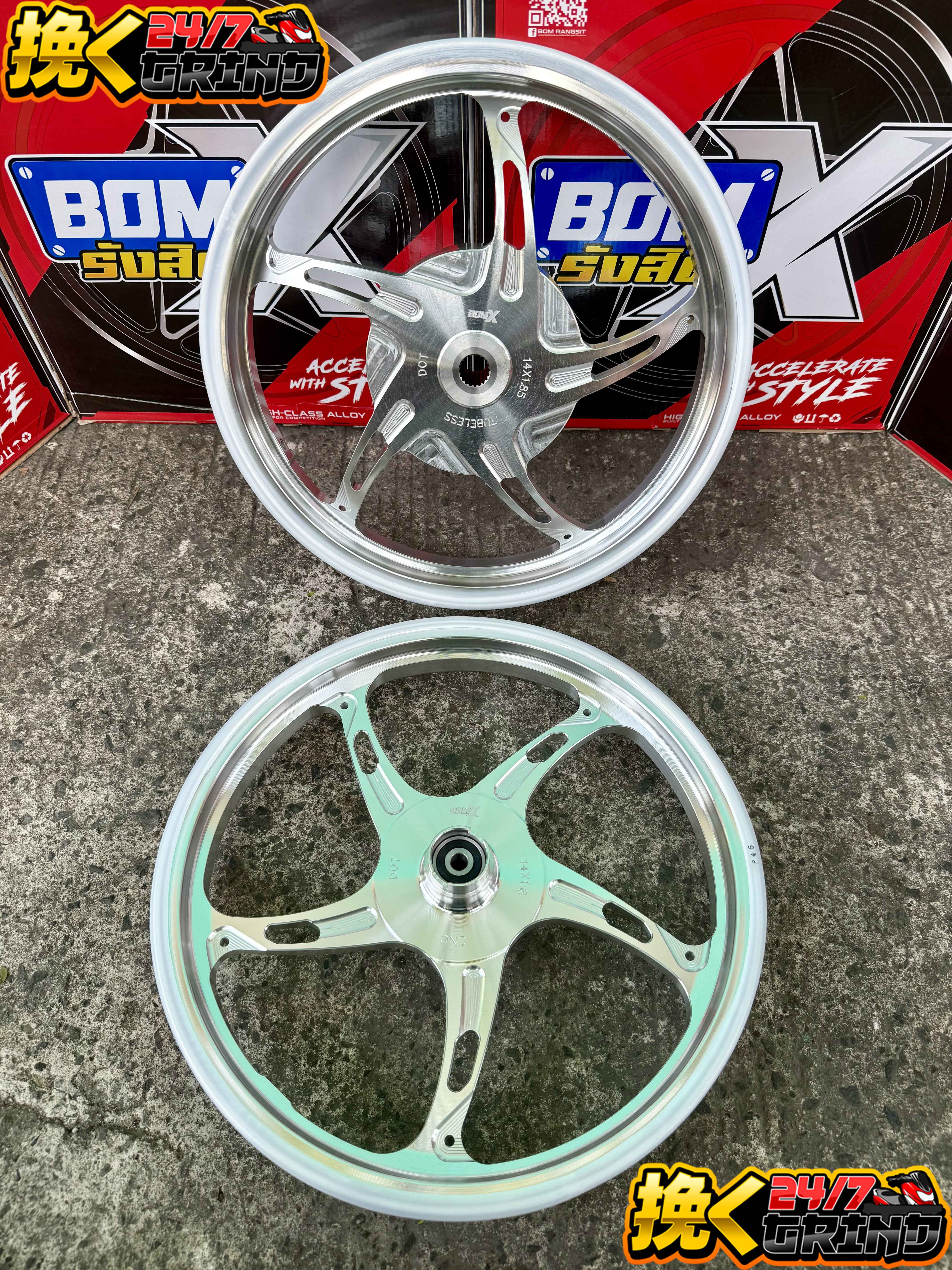 BOM RANGSIT MAGS HYDRA For Yamaha Mio i 125 / M3 (5 Spokes) | Shopee ...