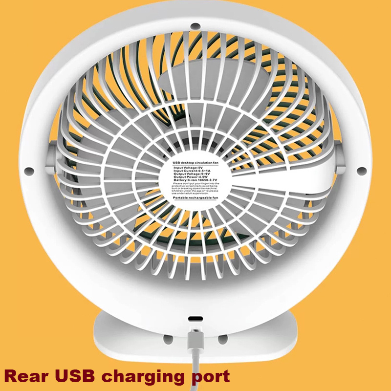 Electric fan rechargeable firefly desktop fan usb electric fan with ...