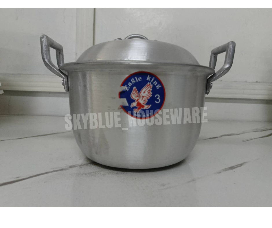 EAGLE KING HEAVY DUTY DOUBLE HANDLE CALDERO / KALDERO / MAKAPAL ...