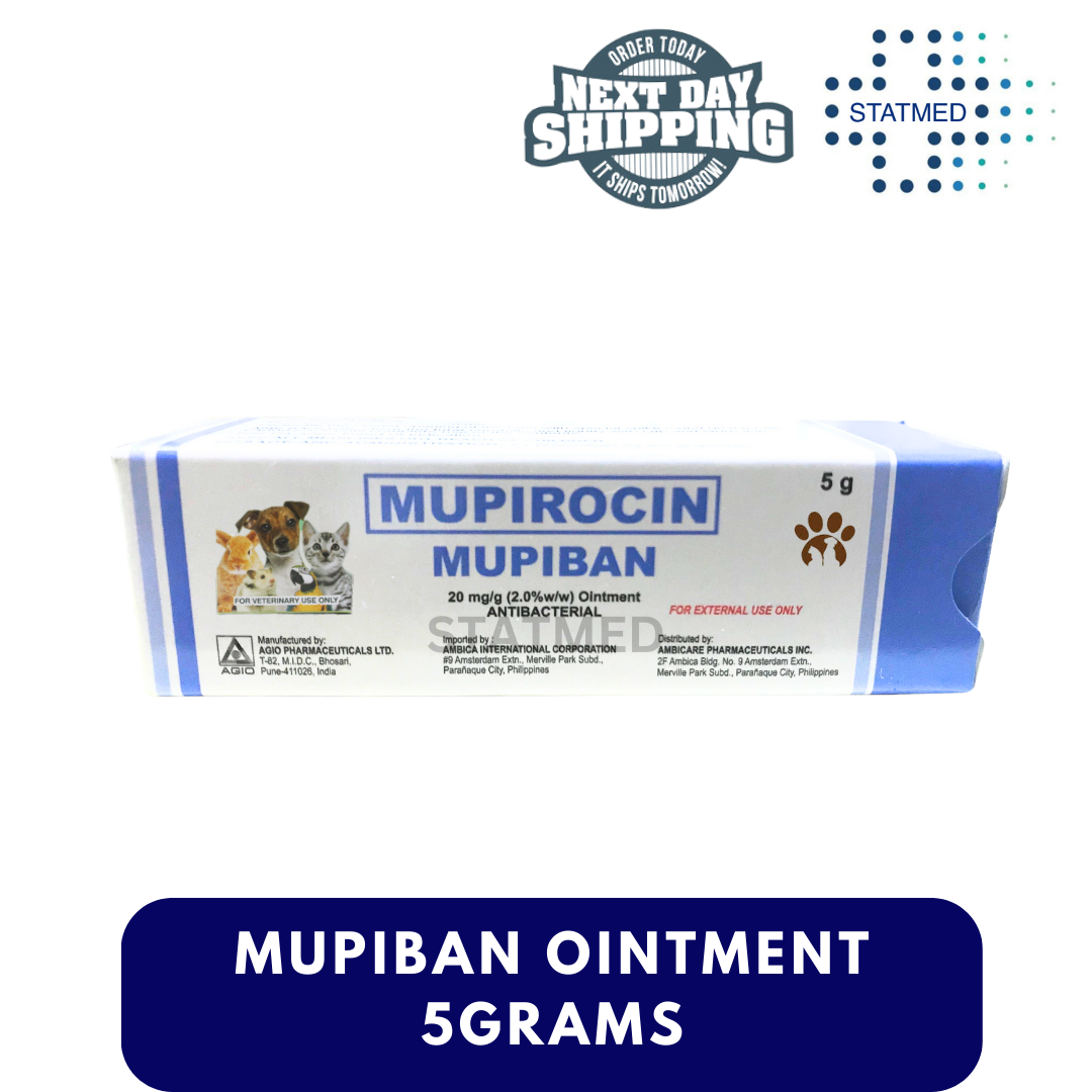 Mupiban Mupirocin Ointment 5grams For Pets & Humns | Shopee Philippines