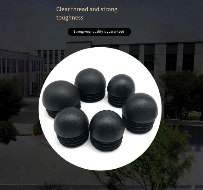 Plastic Footing Round Tube Plastic Footing Half-Sphere Plastic Plug ...