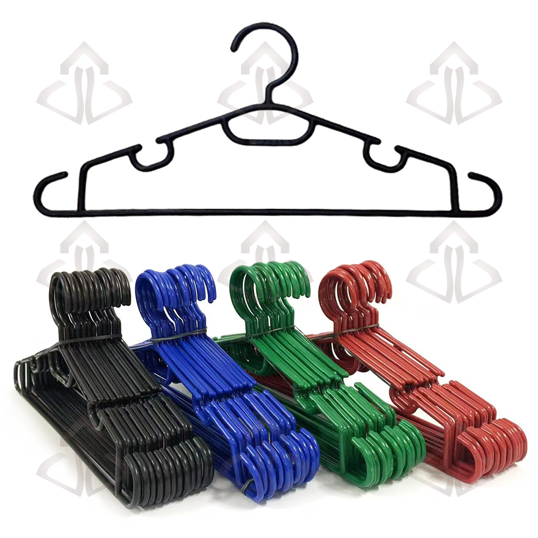 36pcs adult plastic anti-slip and anti-drop shoulder hangers | Shopee ...