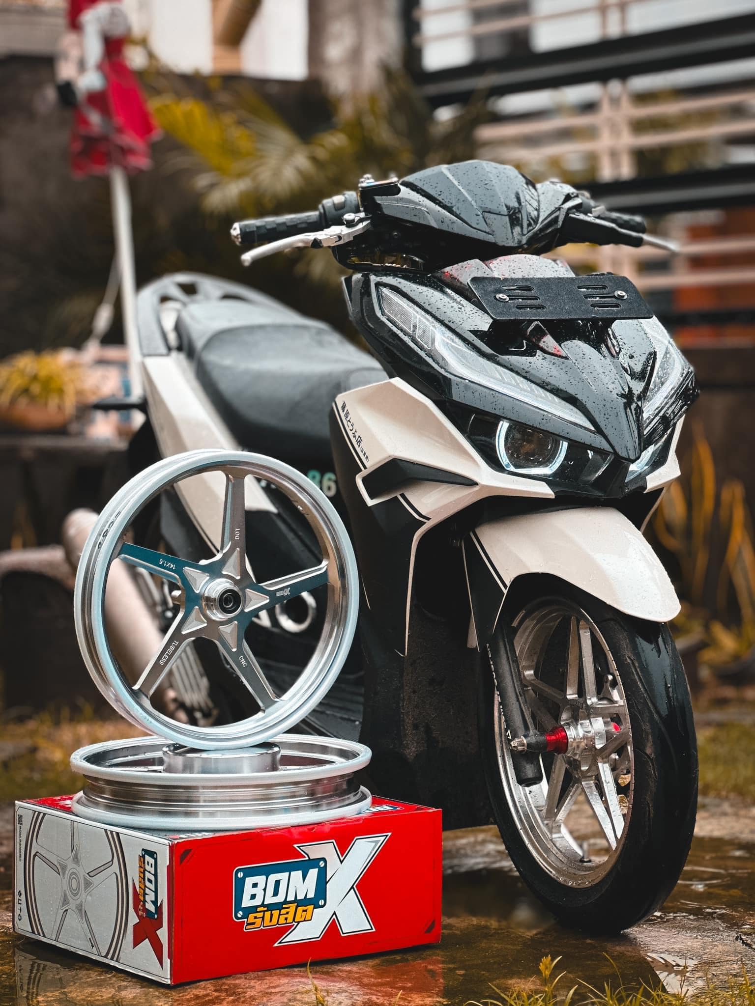 Bom Rangsit Mags CNC(Vela) For Click 125/Mio Sporty/M3/150/Beat Fi x14 ...