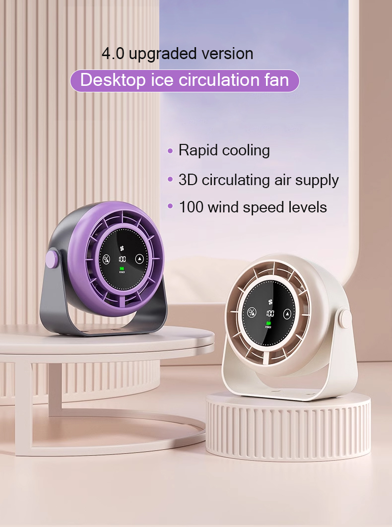 Turbo Mini fan portable desk fan Usb Electric Fan rechargeable Wall ...