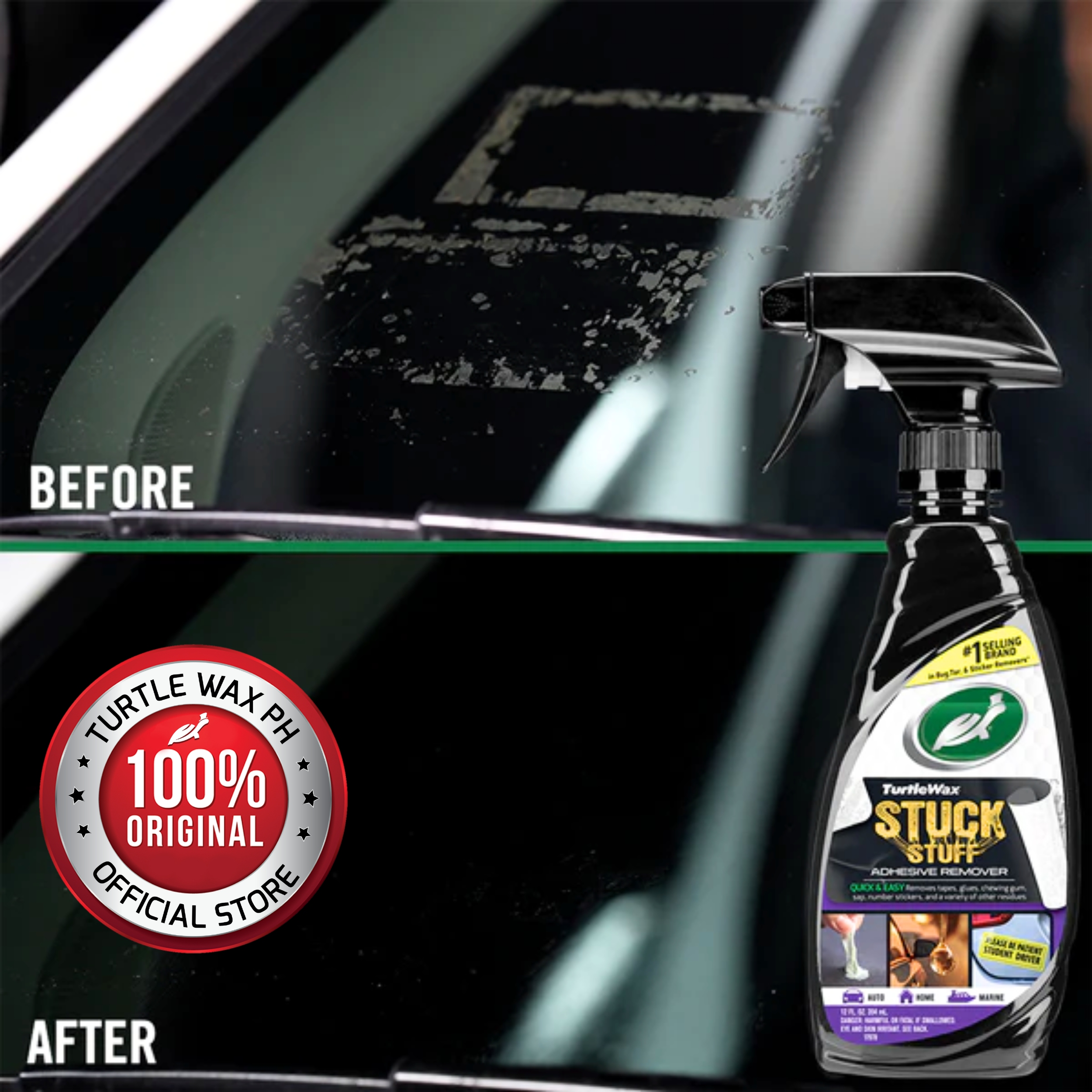 Turtle Wax Stuck Stuff Remover Adhesive Remover 54272 | Shopee Philippines