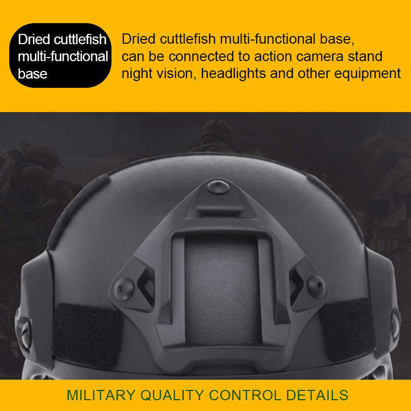 Tactical helmet field head protector field helmet CS Motorcycle Bike ...