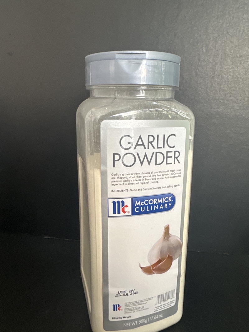 McCormick Garlic Powder 500g | Shopee Philippines