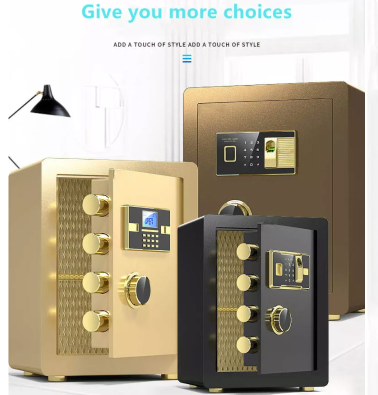 Luxury Digital Depository Cash Fireproof Safe Box Brand New Safe ...