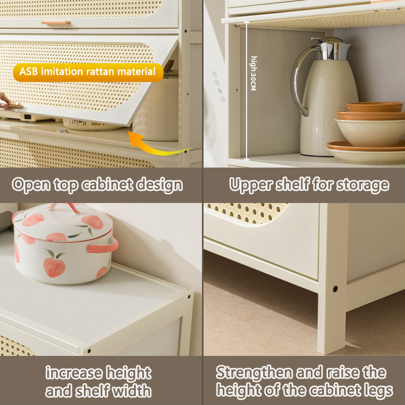 Lockers Storage Cabinets Dustproof Cabinets White Solid Wood ...