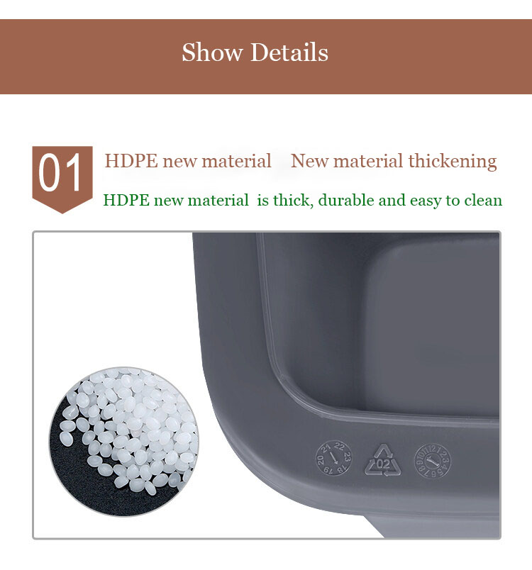 Outdoor sorting bin 240L-30L kitchen waste storage box park mall sorting garbage bin trash can ...