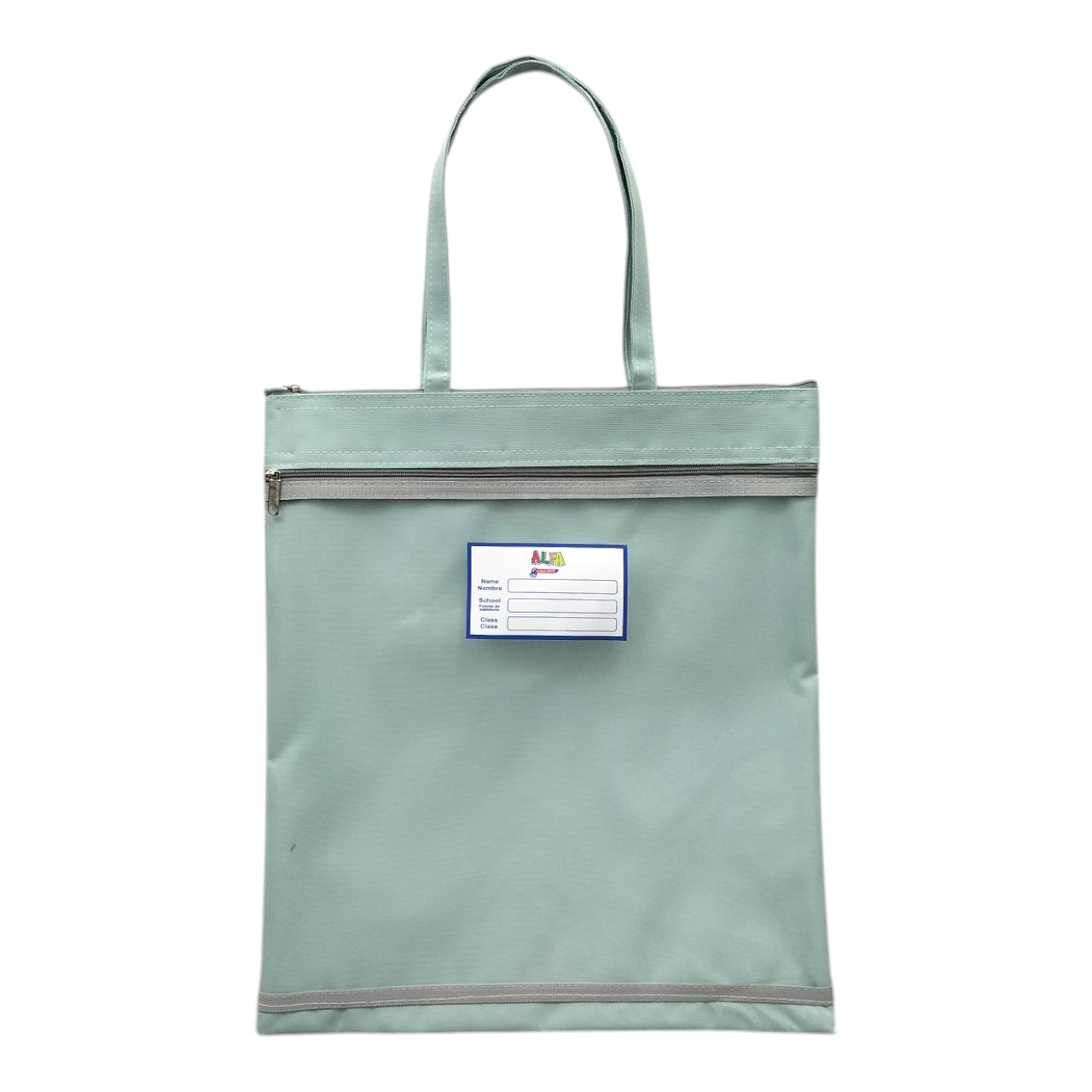 School Supplies Mesh File Bag with Handle Stationery Holder Bag Nylon ...