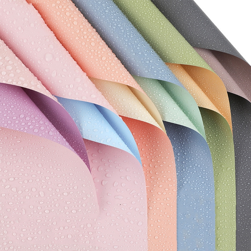 20PCS Two-Sided Colored Bouquet Wrapper Waterproof Handmade DIY Gift ...