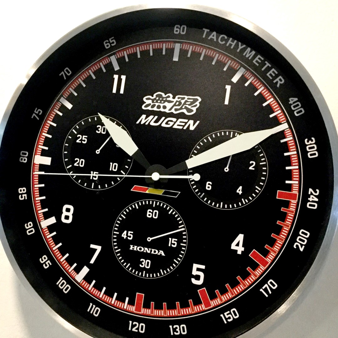 Honda Type-R Wall Clock - Type R Mugen Civic Home Decor Analog Clock ...