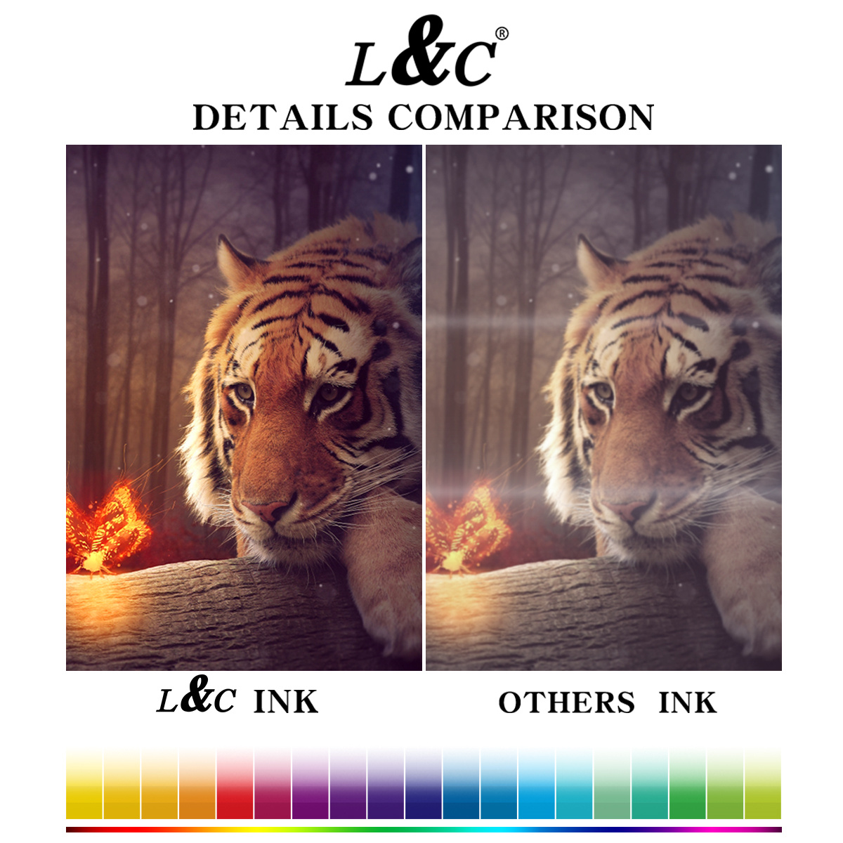 L&C 057 Dye Ink For Epson L8050 L18050 L 8050 L 18050 Printer For Epson ...