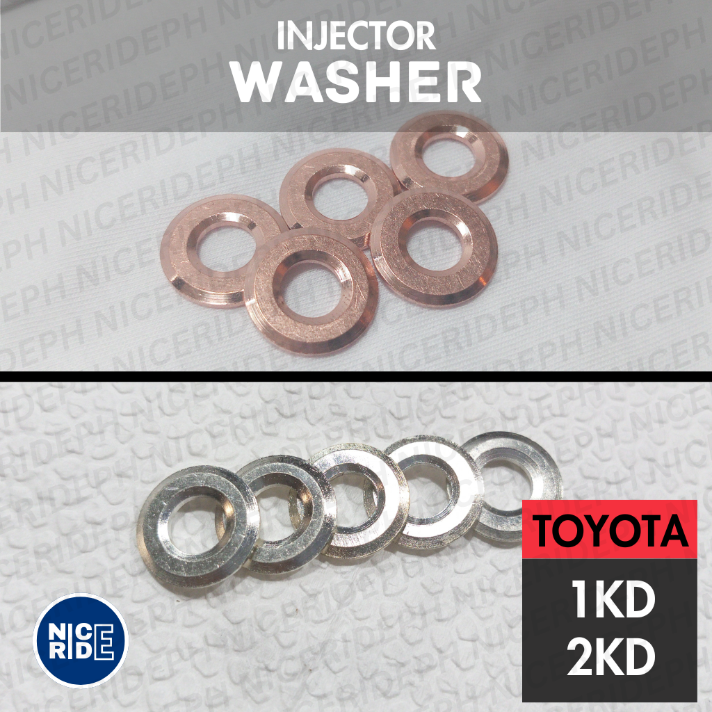 1KD 2KD Injector Washer Toyota Fortuner HiAce Hilux Innova | Shopee ...