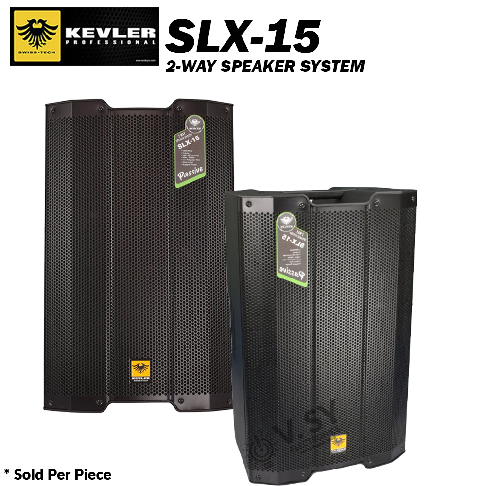 Kevler Professional SLX- 15 15 inch 8 ohms 1000 Watts 2-Way Bass Reflex Passive Speaker | Shopee ...
