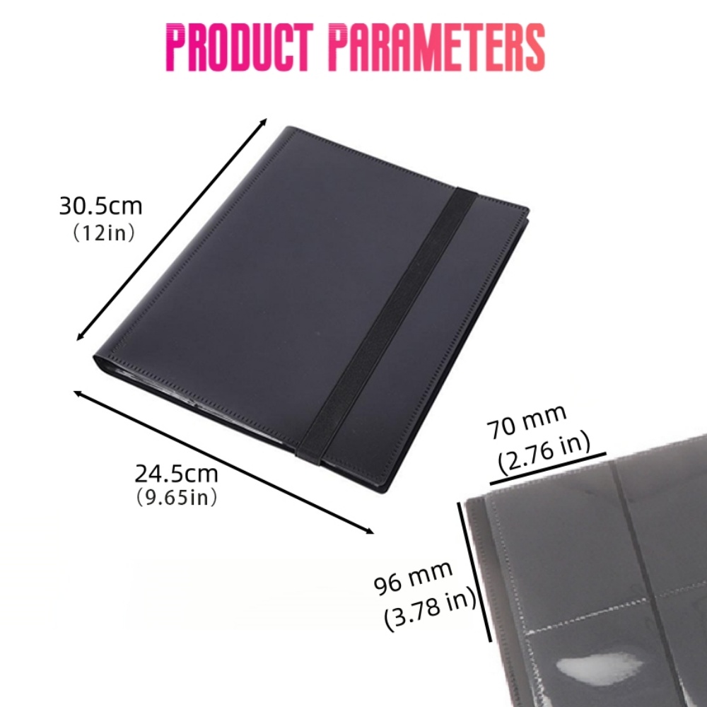 70*96mm 360 Slots Card Album Card Collection Book For TCG MTG Yugioh ...